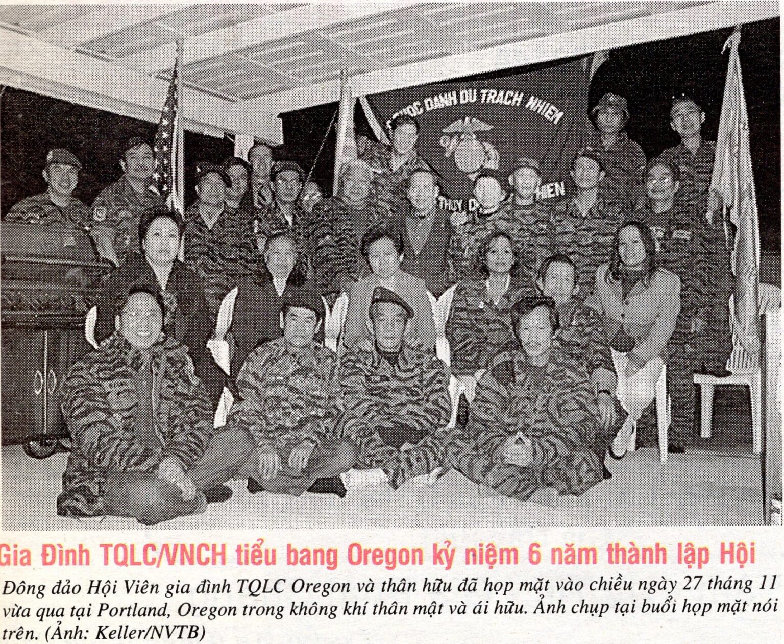Gia Đình TQLC/VNCH tiểu bang Oregon - NW Vietnamese News